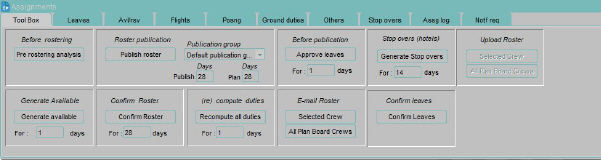 BlueOne - Aircraft and Crew Management
